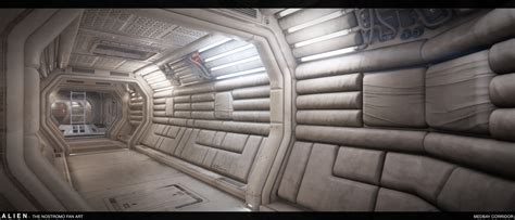 Awesome Alien Nostromo 3d Animation Sci Fi Artist