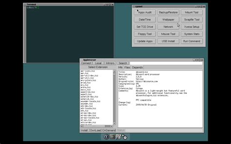 Minimalistic Computing TinyCore Linux 3 0