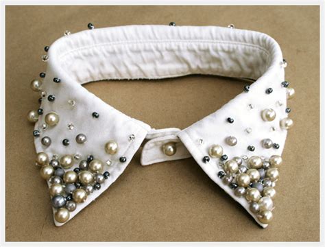 Beaded Collar Necklace Diy Alldaychic