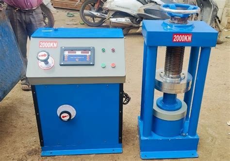2000 Kn Digital Compression Testing Machine Semi Automatic At ₹ 140000