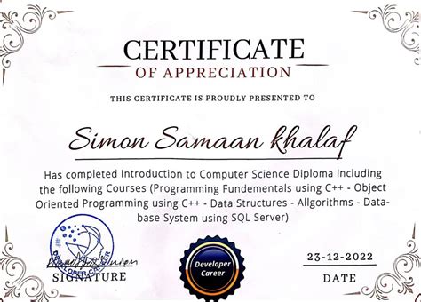 Simon Samaan On Linkedin Computerscience Developercareer 15 Comments