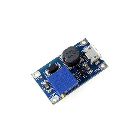 MT3608 DC DC Adjustable Step Up Boost Module 2A With MICRO USB LM2577