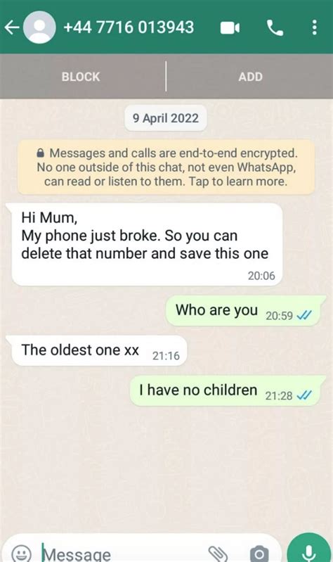 More Victims Targeted By Hi Mum Message As Scam Spreads From Whatsapp