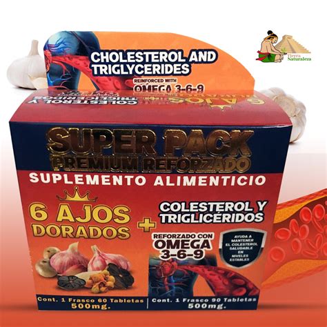 Suplemento Colesterol Y Trigliceridos Compuesto Herbal 150 Tabs
