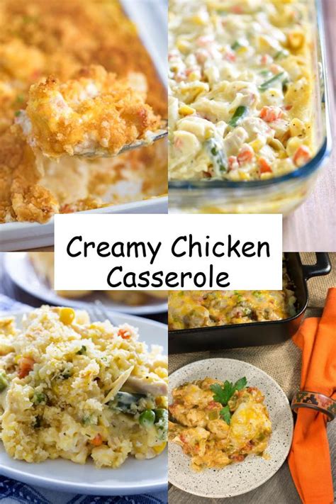 Creamy Chicken Casserole Eatingbook