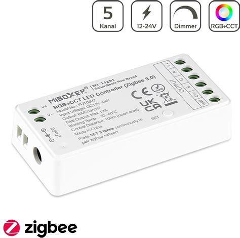 MiBoxer MiBoxer Zigbee RGB CCT LED Controller 5 FUT039Z Ab 23 95
