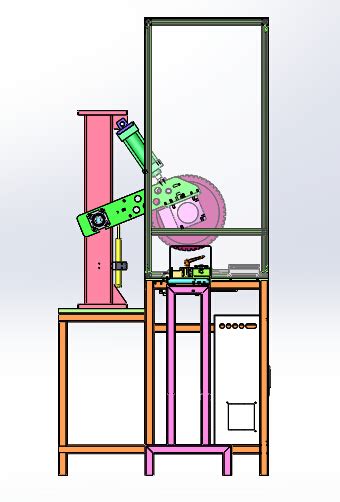 管材切割机solidworks 2018模型图纸下载 懒石网