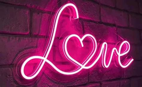 Led Rectangle Love Neon Light Sign For Outdoor 40v At Rs 4200piece