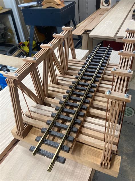 Wood Trestle Track And Trestles Large Scale Central