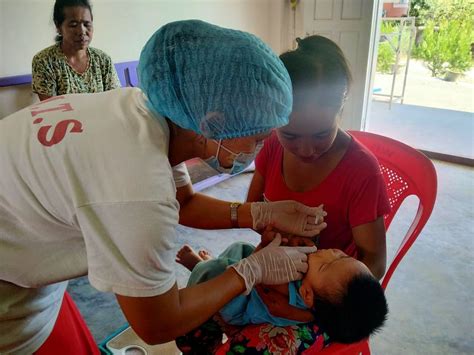 ခိုင်ကမ်းမြို့၌ အသက် ၁ နှစ်ခွဲအောက် ကလေးငယ်များနှင့် ကိုယ်ဝန်ဆောင်မိခင်များအား ပုံမှန်ကာကွယ်ဆေး