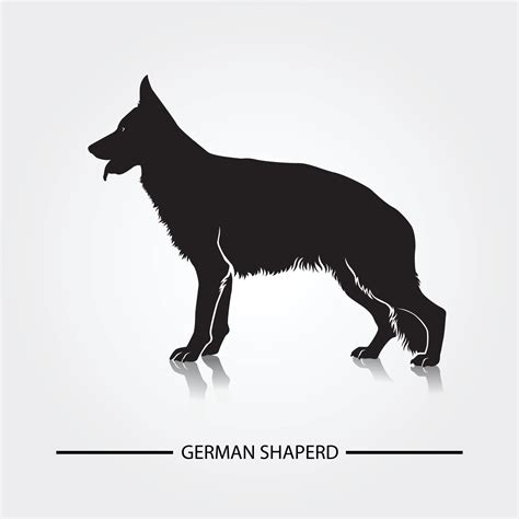 Unleashing The Majestic German Shepherd Silhouette A Comprehensive Guide