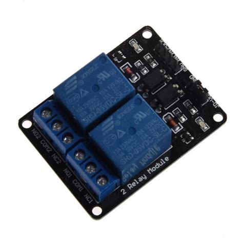 5v Relais Module 2 Canaux Pour Arduino Pic Arm Avr Dsp Cdiscount Bricolage