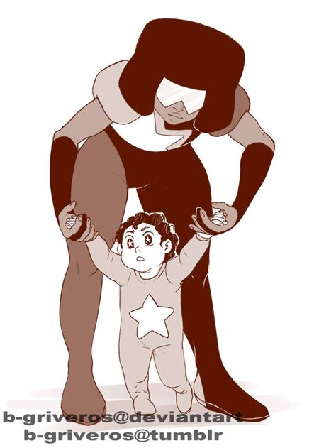 Garnet And Steven Cuttie Pie By B Griveros On Deviantart Steven