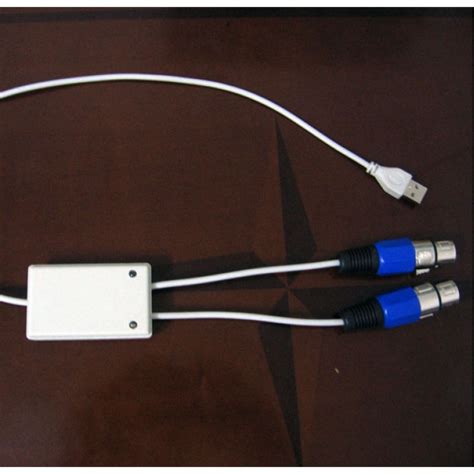 Usb To Dmx Interface Adapter Dmx512 Controller Computer Software Satge