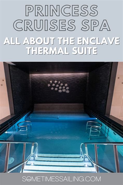 Princess Spa All About The Enclave At Lotus Spa On Majestic Princess
