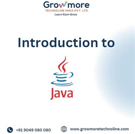 celebrate java s amazing journey growmore technoline india private limited posted on the topic