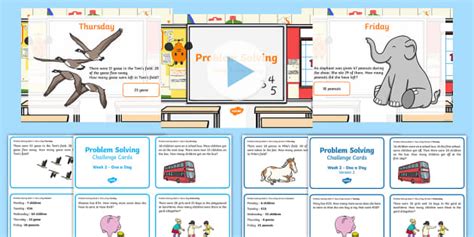 week 2 problem solving one a day resource pack