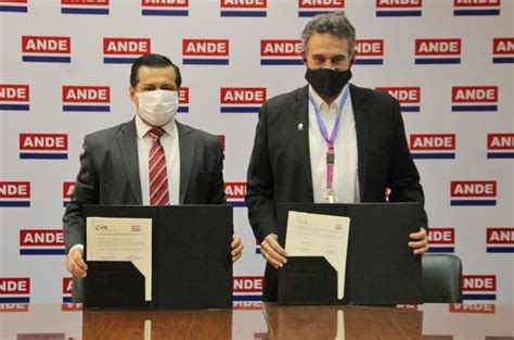 ANDE e Fundação Parque Tecnológico de ITAIPU firmam acordo de cooperação técnica para leitura