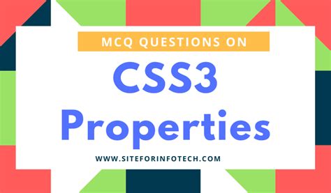 Multiple Choice Questions On Css3 Properties Part 2 Infotechsite