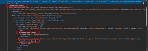 automated testing how to resolve null error displayed for shadowroot