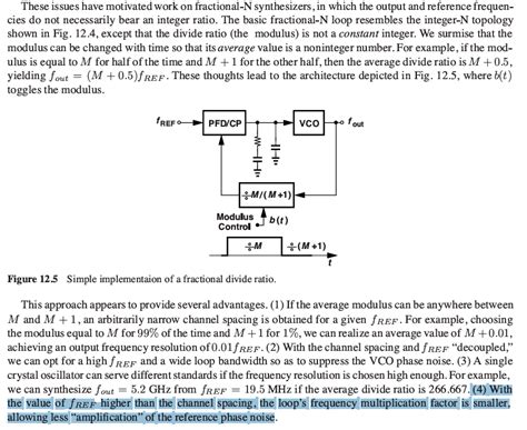 Analog How Is The M Term Derived In The PLL Output Phase Noise Spectrum Electrical