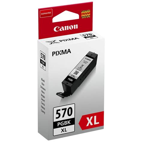 Cartouche haute capacité Noire PGI 570XL PGBK pour imprimante Jet d