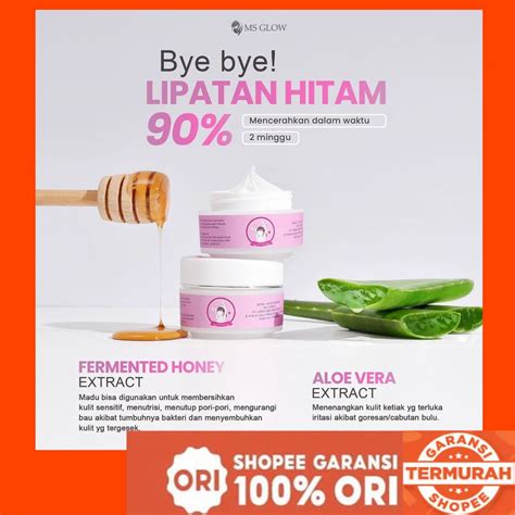 Jual Underarm Cream Ms Glow Ms Glow Underarm Cream Shopee Indonesia