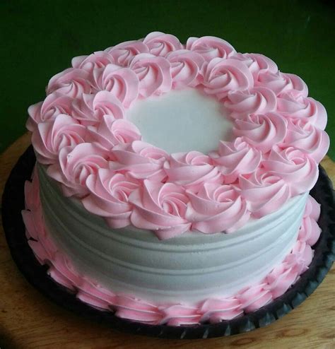 Pastel Decorado Con Rosas Cake Cupcake Cakes Buttercream Cake