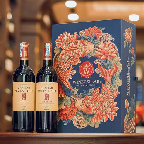Hộp Chai Vang Đỏ Chateau Pey La Tour