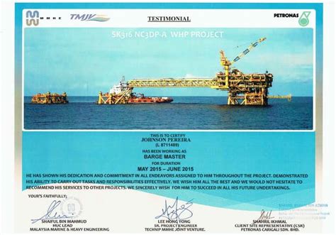 Exp Letter Nc3 Platform Pdf