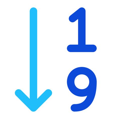 Sorting Free Arrows Icons