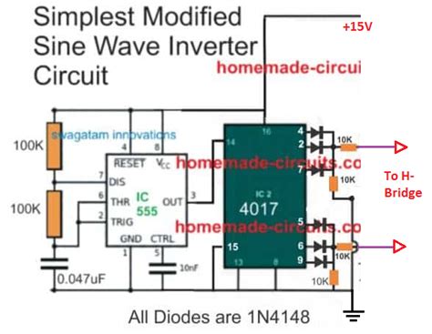 3 Best Transformerless Inverter Circuits Homemade Circuit Projects
