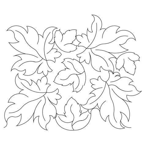 Maple Leaf 2014 E2e Quilting Pattern