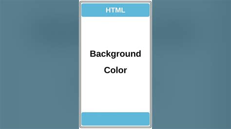 𝐁𝐚𝐜𝐤𝐠𝐫𝐨𝐮𝐧𝐝 𝐂𝐨𝐥𝐨𝐫 Background Color Html5 Html Htmltutorial