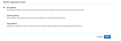 Configuring Storage Gateway For Backup Knowledge Base