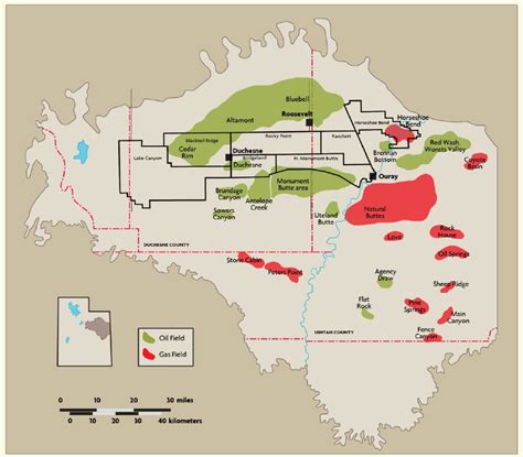 Uinta Basin Play Overview Maps Geology Counties