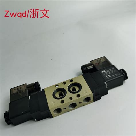 KCC电磁阀KS534D换向阀AC220V DC24V二位五通双电控板式 虎窝淘