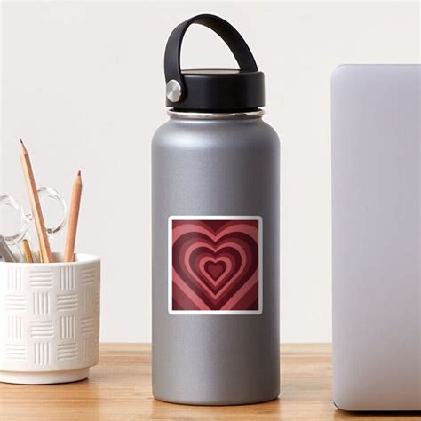 Pegatina «corazón Rojo Y2k De Aestheticx0 Redbubble