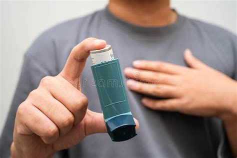 Asthma And Chronic Obstructive Pulmonary Disease Copd Asian Young Man