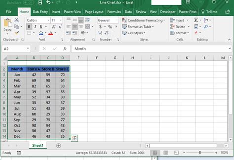 Microsoft Excel 2016 Chart Tutorial Pagbowl