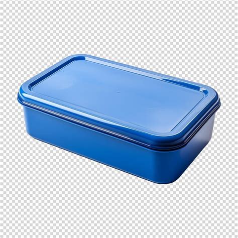 투명한 배경에 고립 된 플라스틱 상자 Png 프리미엄 Ai 생성 Psd