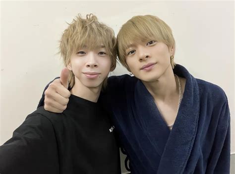 天然平野に恋した20歳 On Instagram “♛♛♛ ・ 林蓮音くんのブログに、紫耀くんとのツーショット📸 やっぱ、紫耀くんカッコよ