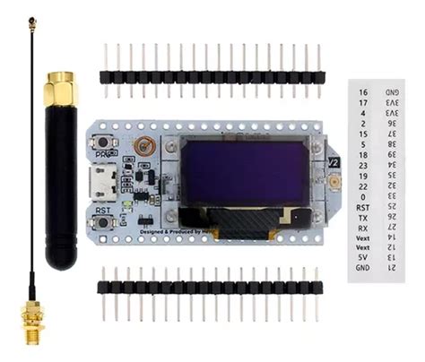 Módulo Wifi Esp32 Lora Display Oled Bluetooth 915mhz V2