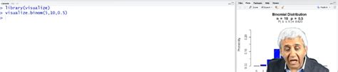 From Visualization Package Binomial Distribution And Other Stuff Not Showing Like It Should