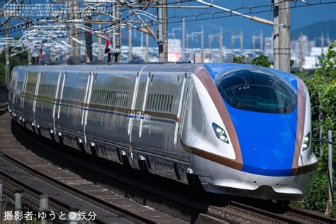 2nd Train 【jr東】e7系f32編成新幹線総合車両センター出場回送の写真 Topicphotoid 80557