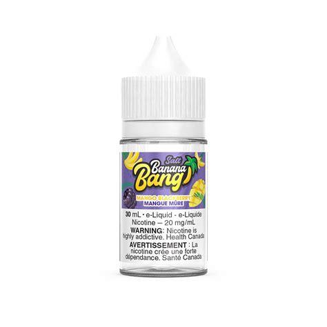 Mango Blackberry Salt Banana Bang E Liquid 30ml Vapeloft