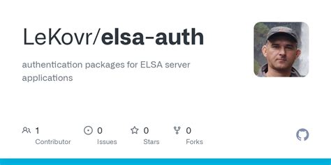 github lekovr elsa auth authentication packages for elsa server