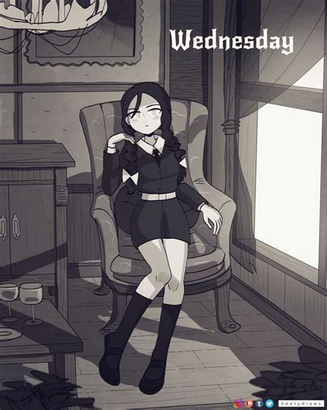 Wednesday Addams Early Access By Keetydraws From Patreon Kemono