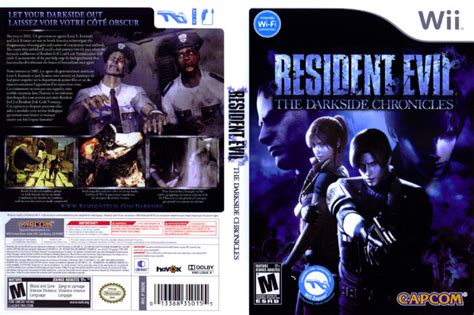 Resident Evil The Darkside Chronicles Wii Cover Dvdcovercom
