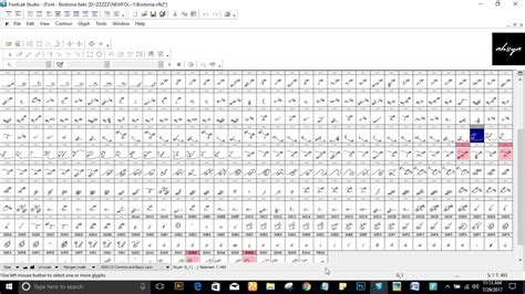 How To Make Pua Private Use Area Unicode Font Youtube